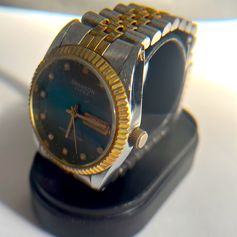 Swanson Japan Vintage Men's Watch -Nwot - Gem